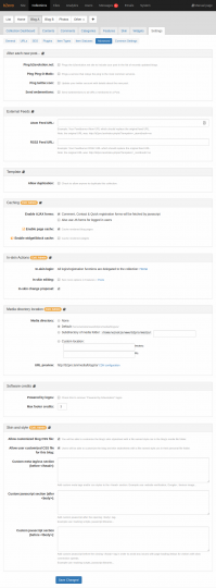Advanced - b2evolution CMS User Manual