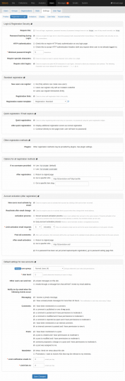 Registration - b2evolution CMS User Manual