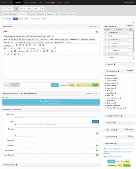 Front & Back-Office Edit Screens