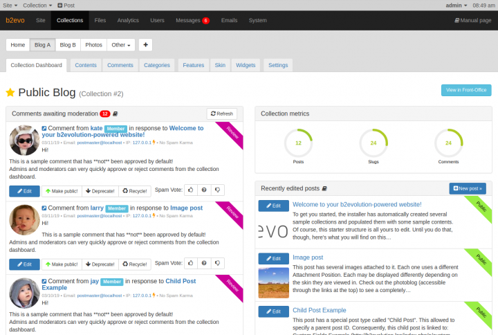 Guided Tour - Back-Office